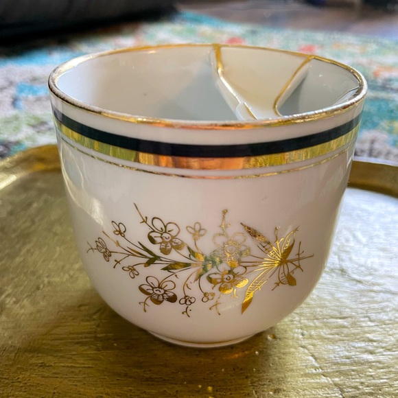 Kitchen | Vintage Mustache Tea Cup | Poshmark